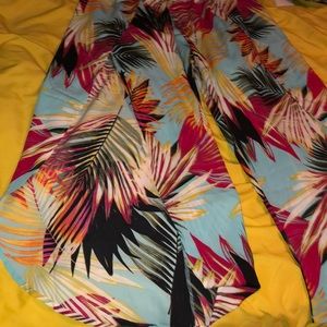 Fashion Nova | Pants & Jumpsuits | Tropical High Risers | Poshmark